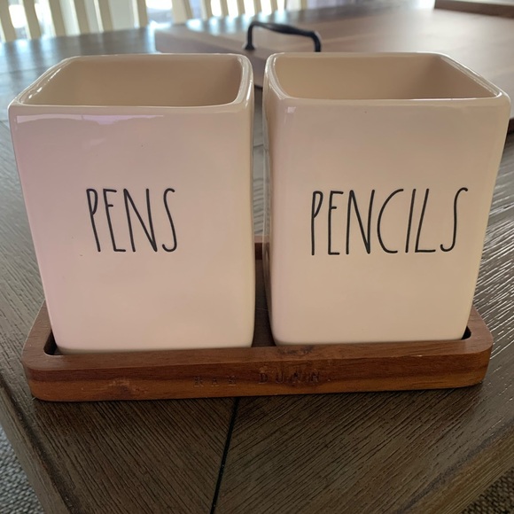 Rae Dunn | Office | Rae Dunn 3piece Pens Pencils Set | Poshmark